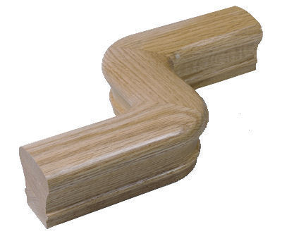 7622 S-Fitting, for the 7600 Series Handrail | Westfire Stair Parts