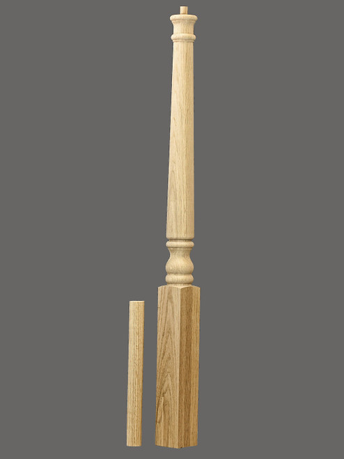 C-4014 Adjustable 44" Colonial Pin Top Starting Newel Post | Westfire ...