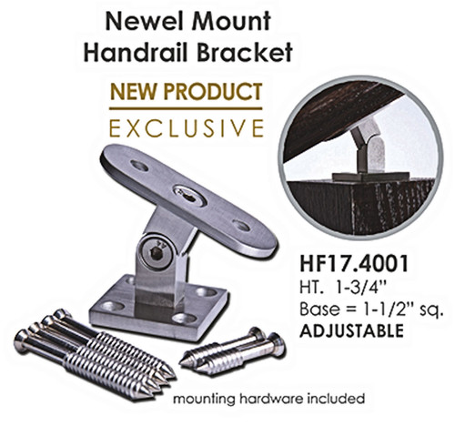 Hf174001 Newel Mount Handrail Bracket Westfire Stair Parts
