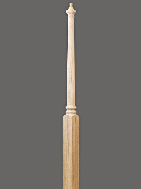 C-4035 60" Colonial Pin Top Starting Newel Post | Westfire Stair Parts