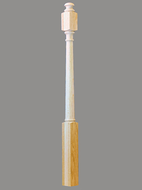 C-4055 60" Colonial Landing/Angled Newel Post | Westfire Stair Parts