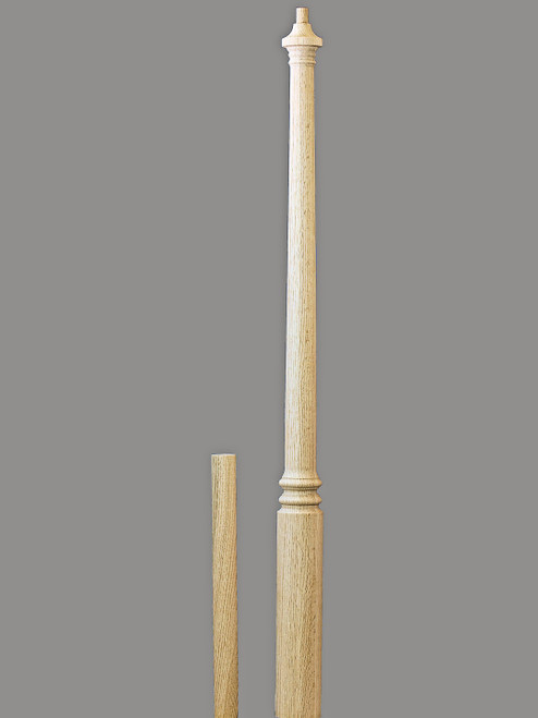 C-4065 Traditional Colonial Adjustable Newel Post | Westfire Stair Parts