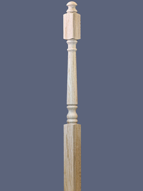 C-4548 60" Colonial Traditional Angle / Landing Newel Post | Westfire ...