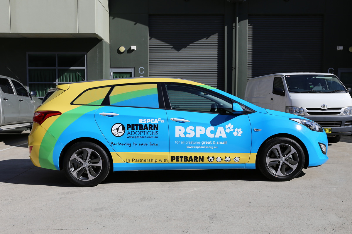 Vehicle Wrap - Car Mid Size Wrap - Trixle Group Pty Ltd