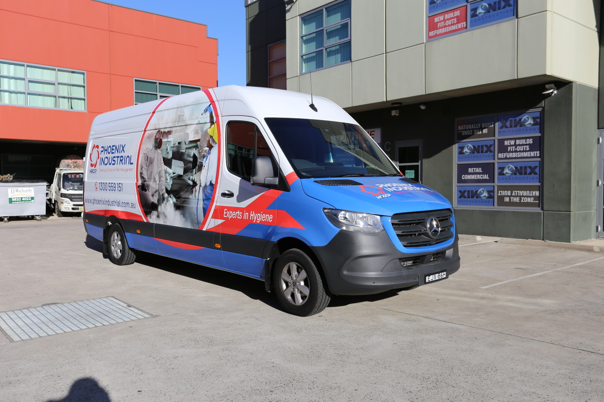 Vehicle Wrap - Van XL 1/2 Wrap - Trixle Group Pty Ltd