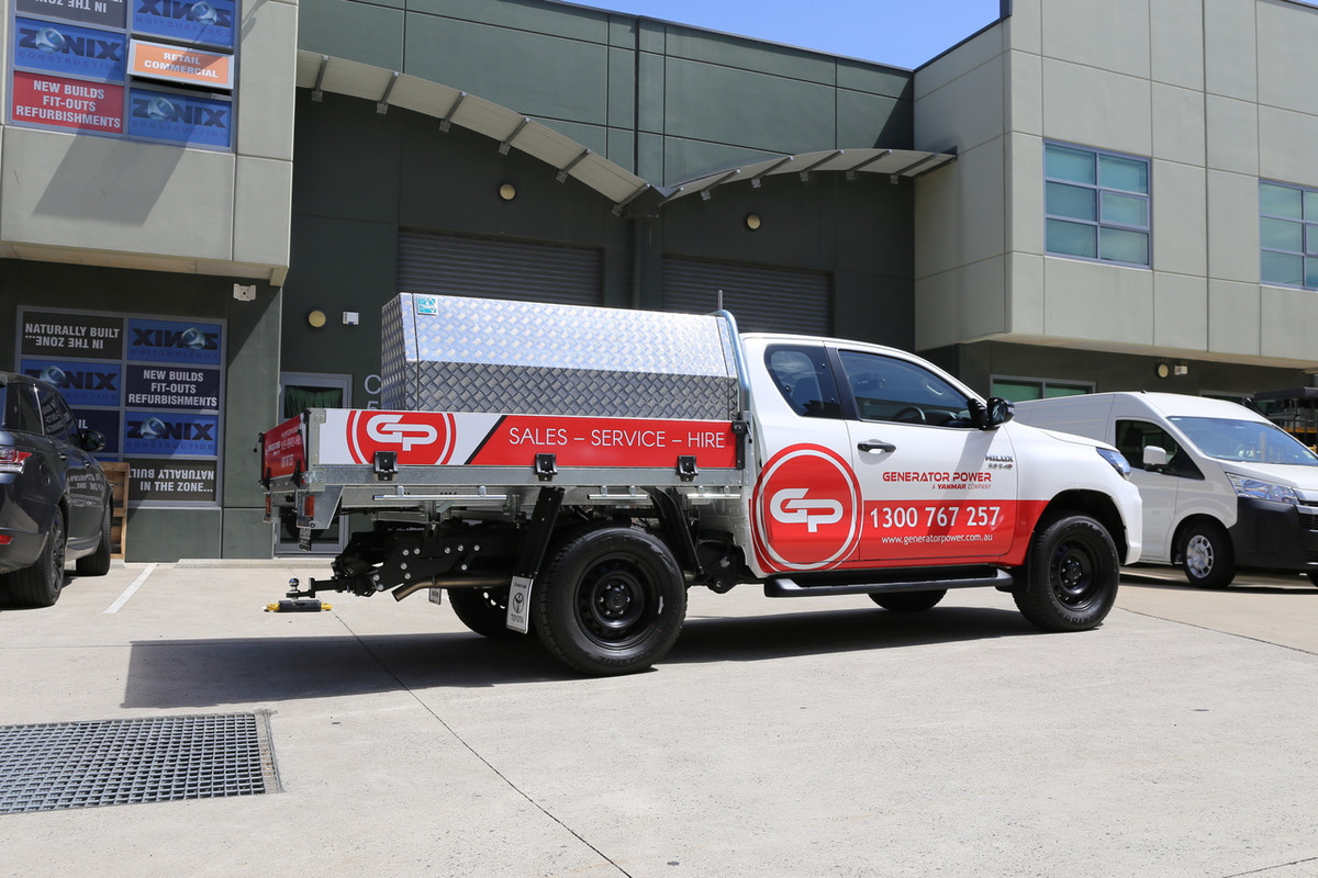 Vehicle Signs - Ute Dual Cab Tray/Toolbox Comprehensive - Trixle Group ...