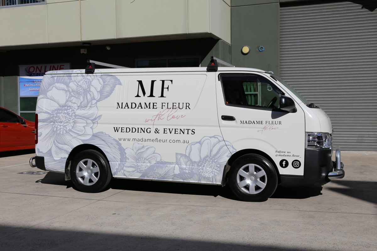 Vehicle Wrap - Van Standard 1/2 Wrap - Trixle Group Pty Ltd