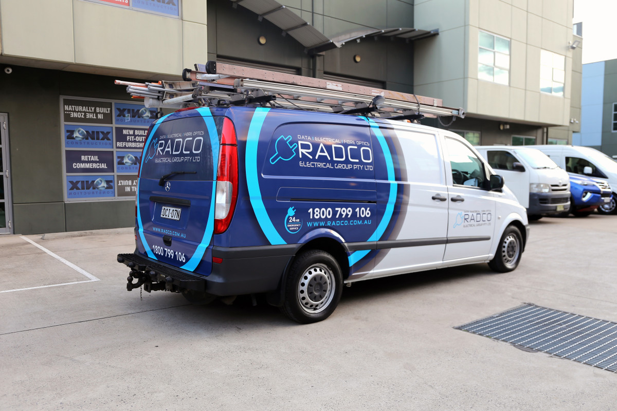 Vehicle Wrap - Van Standard 1/2 Wrap - Trixle Group Pty Ltd
