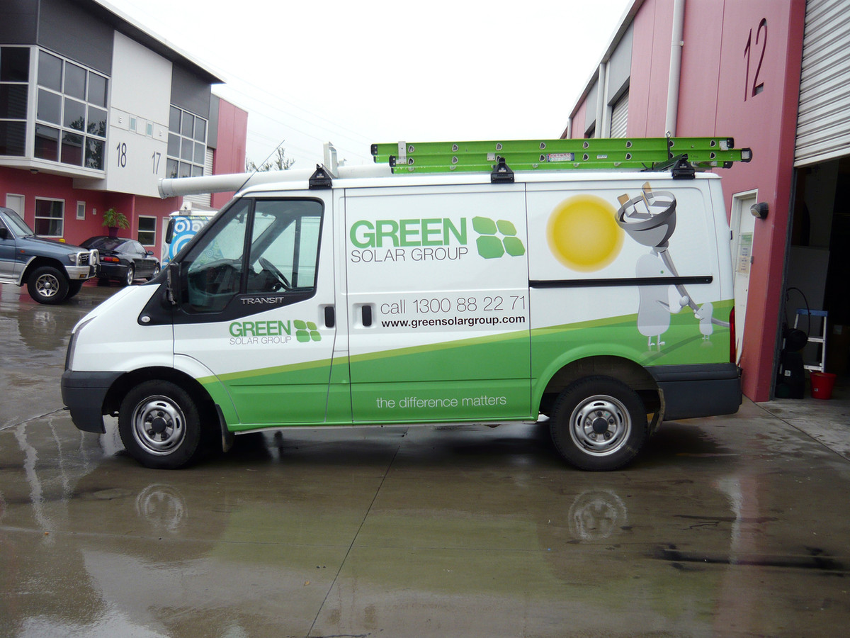 Vehicle Wrap - Van Standard 1/2 Wrap - Trixle Group Pty Ltd
