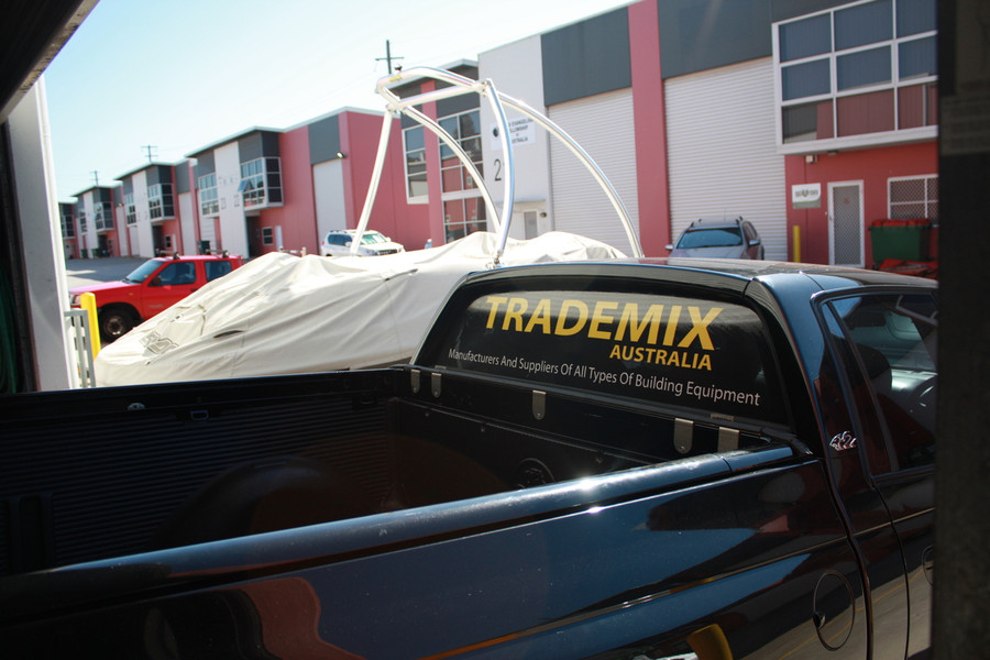 One Way Vision - Rear Window - Ute - Trixle Group Pty Ltd