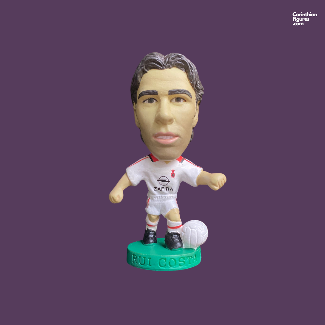 Rui Costa Logo 1998/99 Season ACF Fiorentina Home Rui Costa No. 10