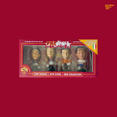 AS Roma Scudetto 4 Pack 00/01 53901 (Candela, Batistuta, Antonioli, Cafu)