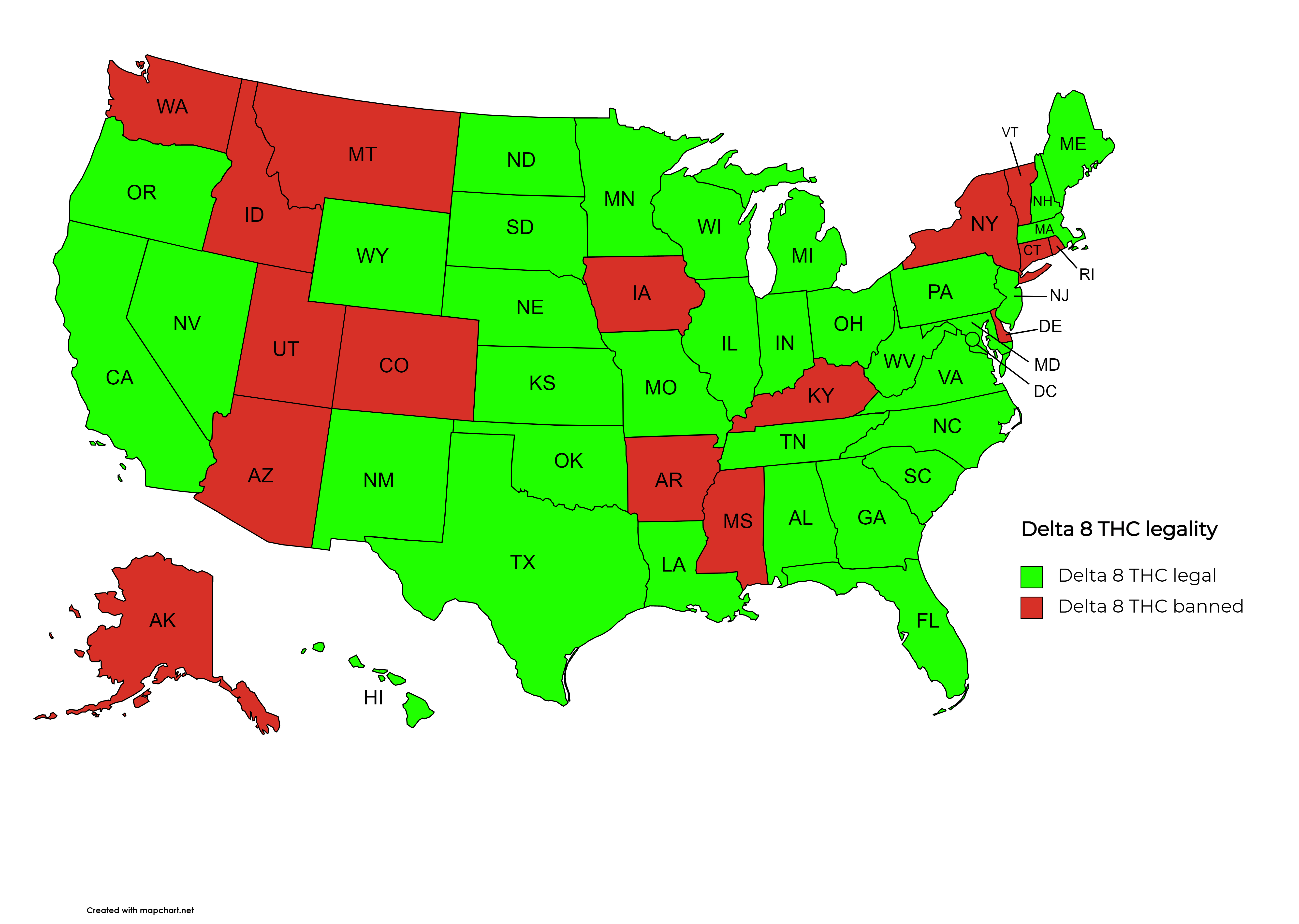 Is Delta 8 THC legal? - 520 Hemp