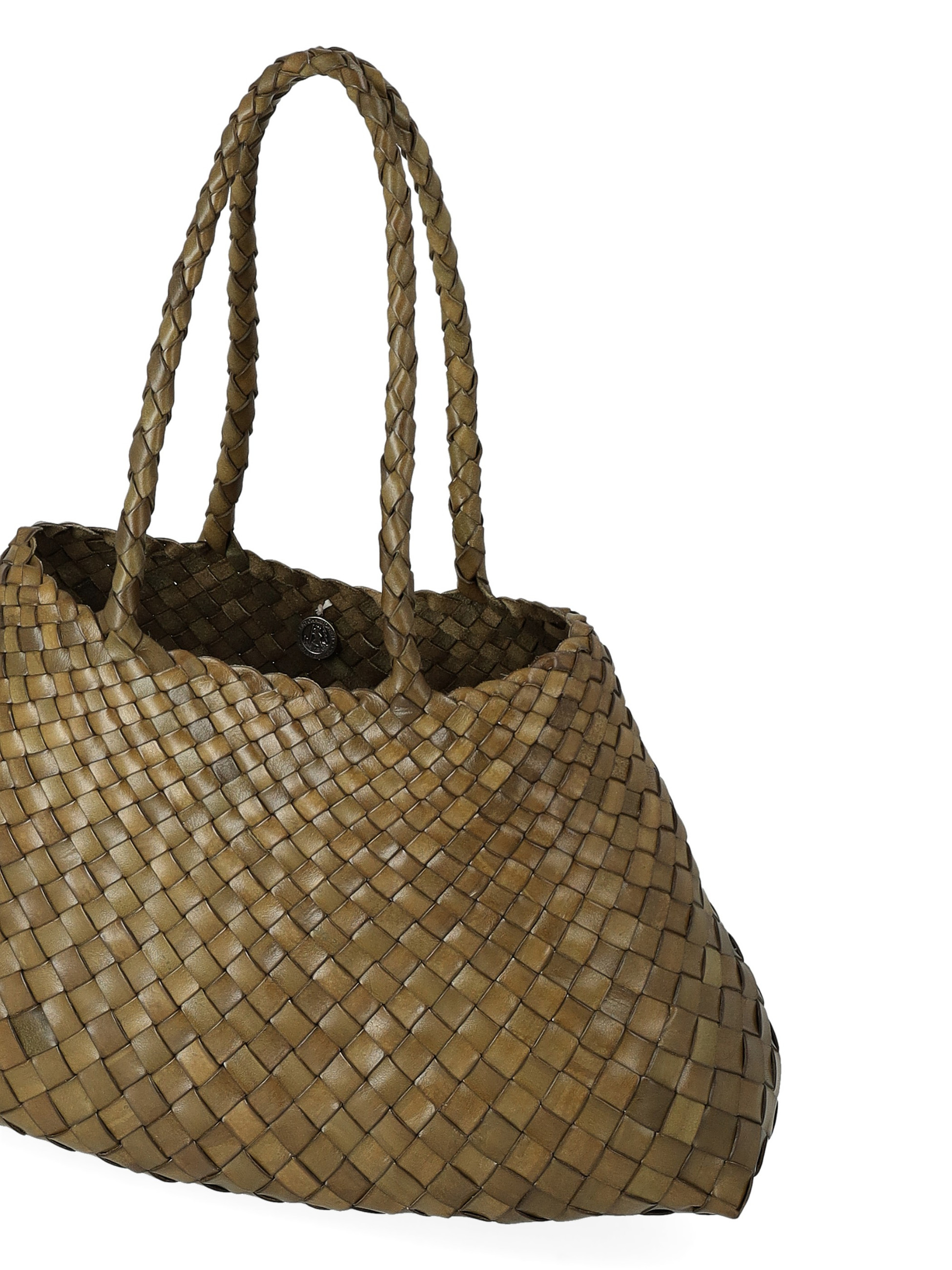 Dragon Diffusion Croce Big bag in khaki leather | H-Brands
