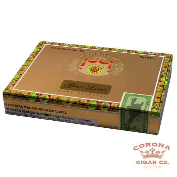 Macanudo Gold Crystal Tube