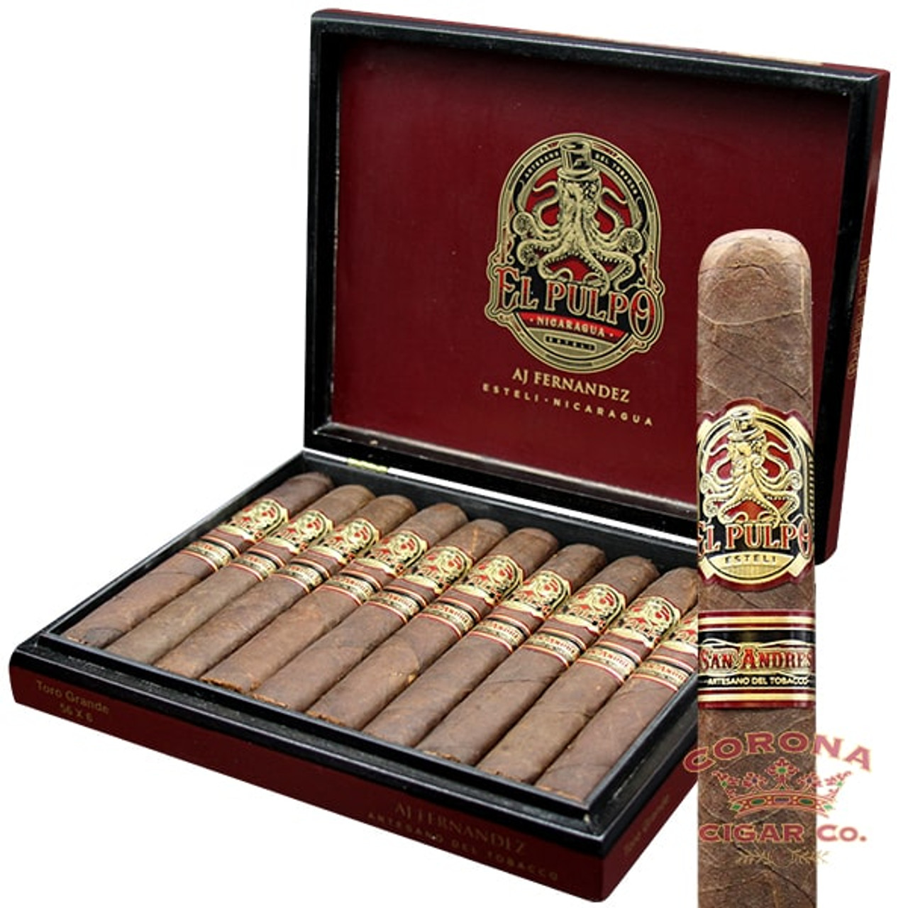 El Pulpo by Artesano Del Tobacco Toro Grande El Pulpo by Artesano Del Tobacco Toro Grande