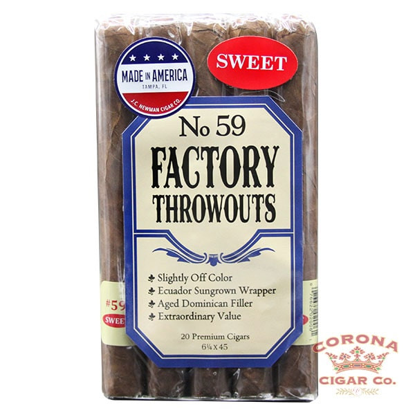 No. 59 Factory Throwouts Sweet