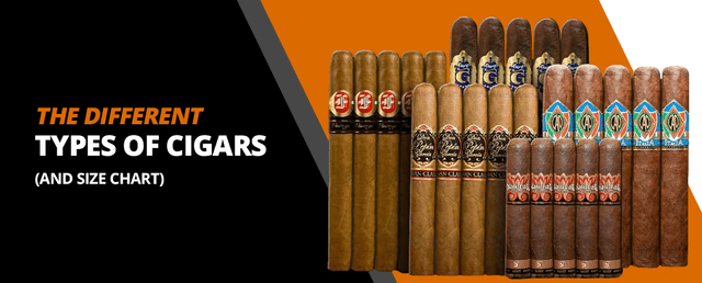The Different Types of Cigars (And Size Chart) - Corona Cigar Co.