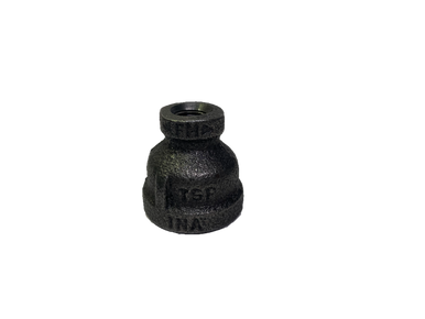 BLACK MALLEABLE FITTING REDUCING COUPLING