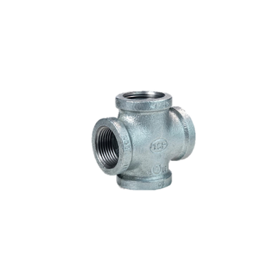 GALVANIZED MALLEABLE FITTING CROSS