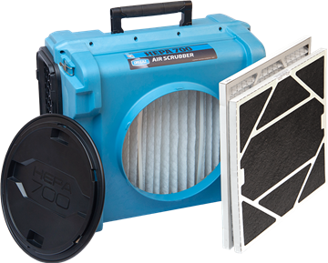 PHOENIX GUARDIAN R HEPA SYSTEM, BLUE - Clean Quest Products