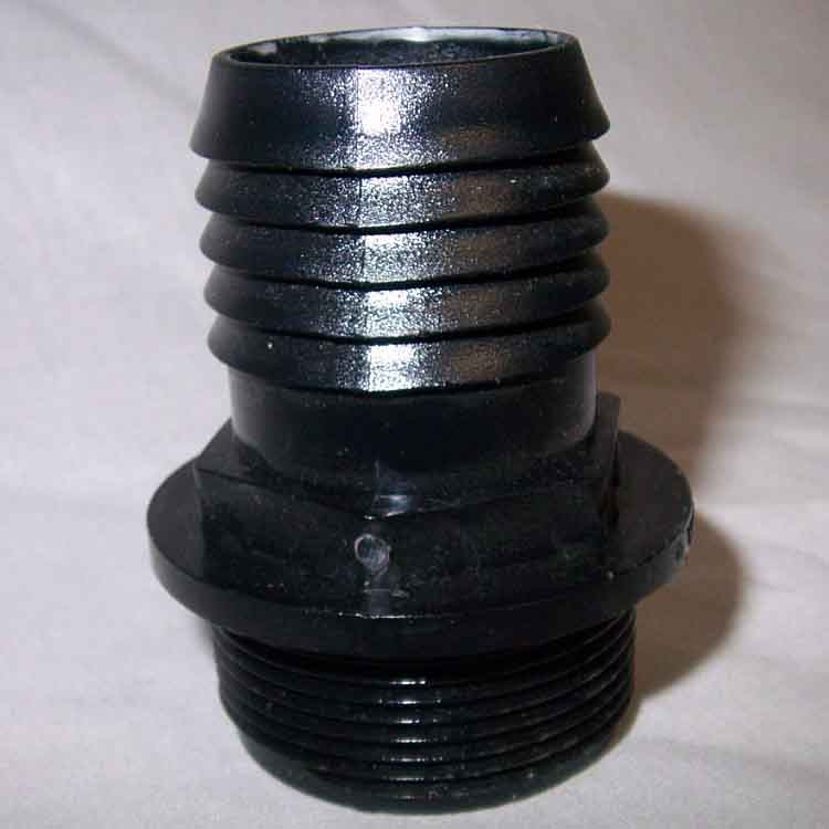 HOSE BARB - 2" X 1.5" MPT - PVC - Clean Quest Products