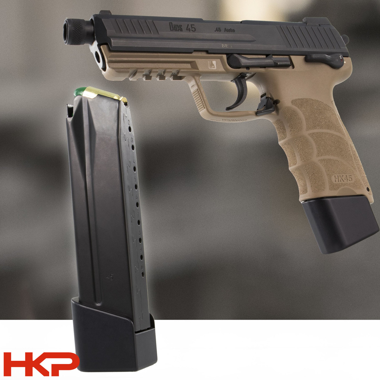Pistol Parts - HK45 Series - HK45 Magazines/Extensions - HKPARTS