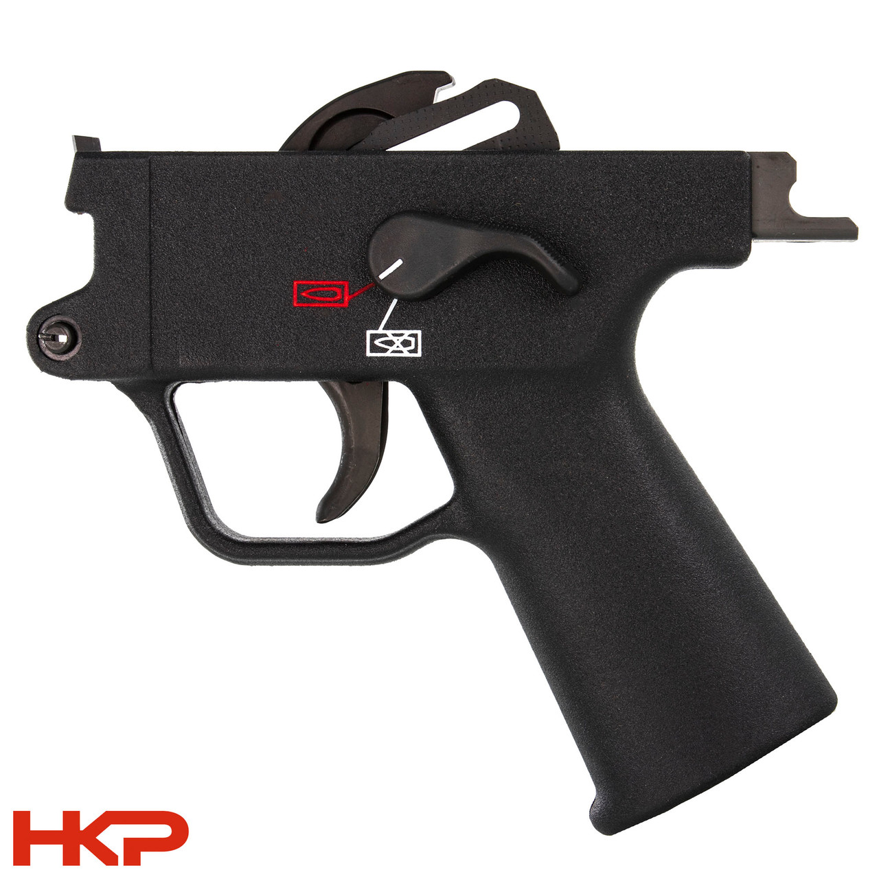 HK Clipped & Pinned Semi-Auto FBI (0,1) Ambidextrous Trigger Group