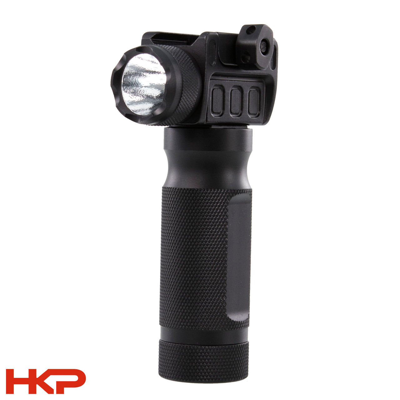 Vertical Fore Grip With Light Tactical Fore Grip LED Flashlight, Red