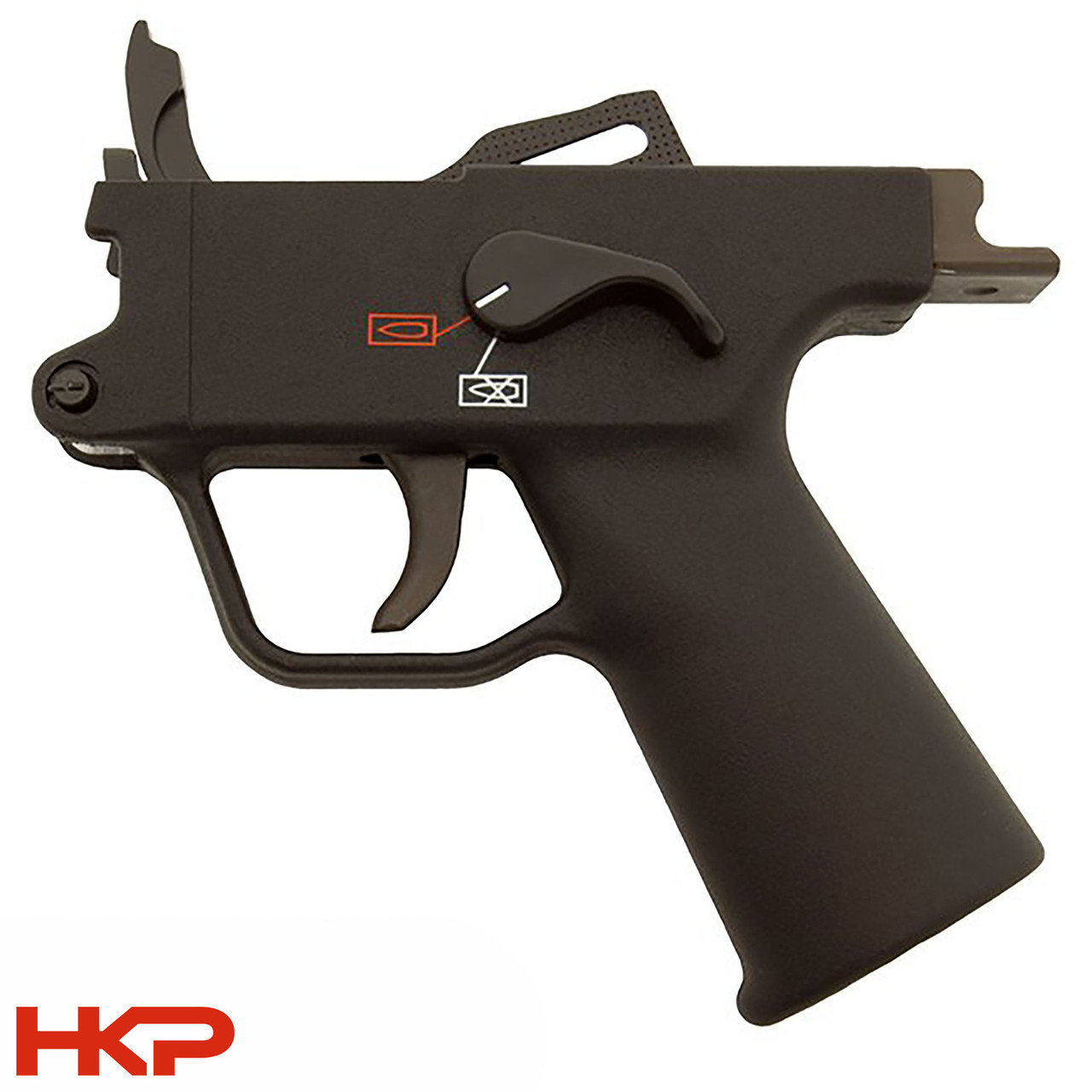 MP5 40/10 Trigger Group 2 Position Housing 0,1- Safe, Semi Only