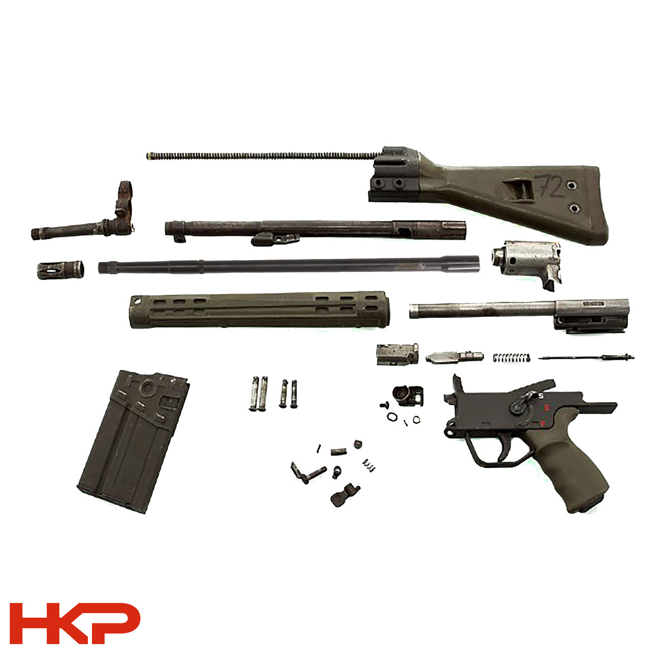 HK G3, HK 91, PTR Parts Kit- PTR Barrel