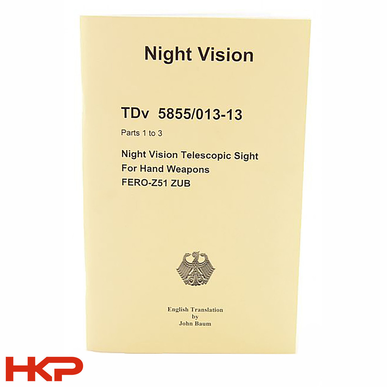 Night Vision Manual- Z51 Zeiss/Fero
