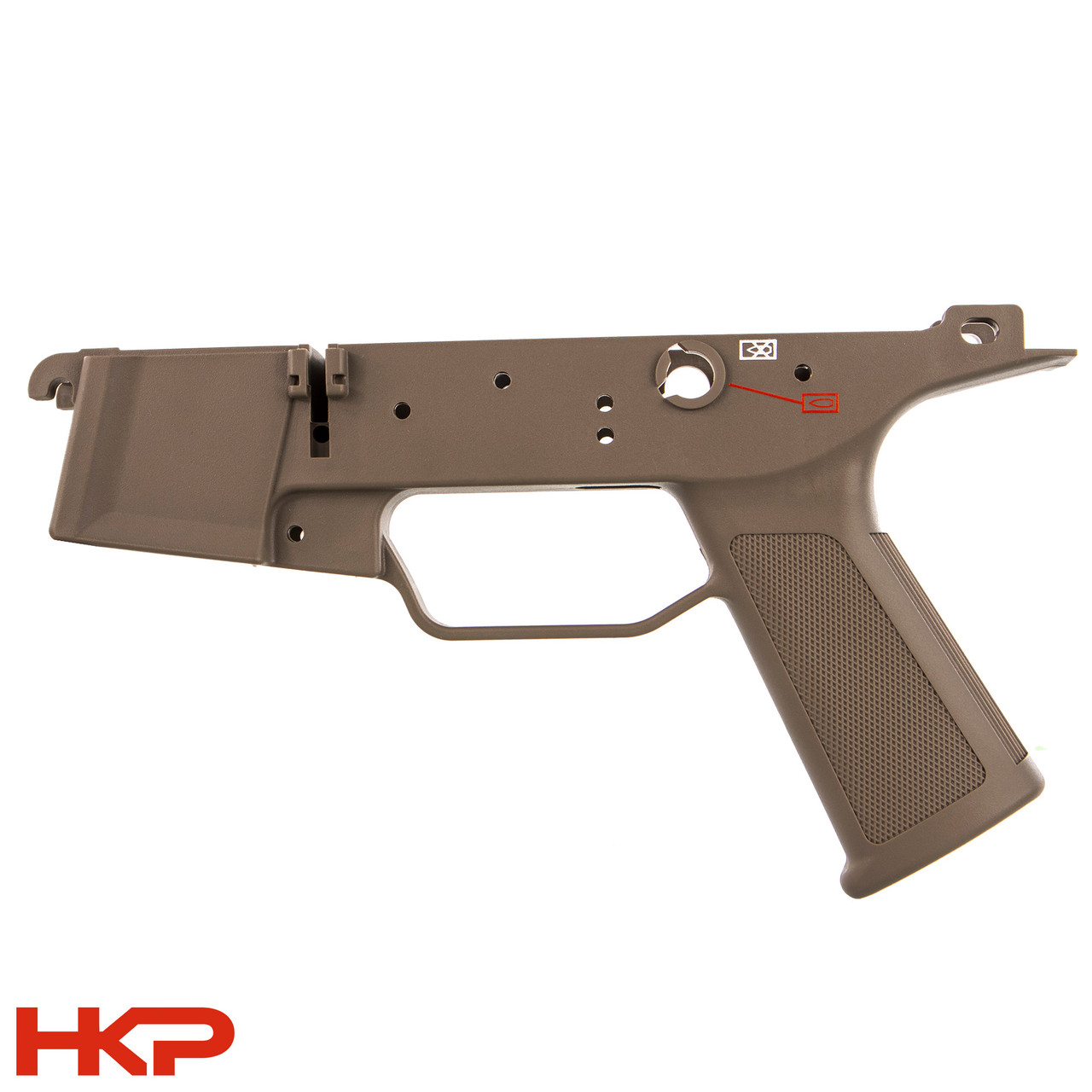 2 Position Lower Grip Frame - FDE - HK UMP