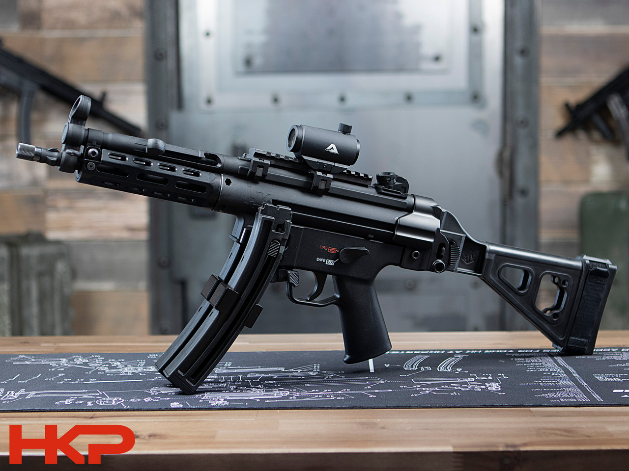 SB Tactical HK MP5 .22LR Pistol Stabilizing Brace