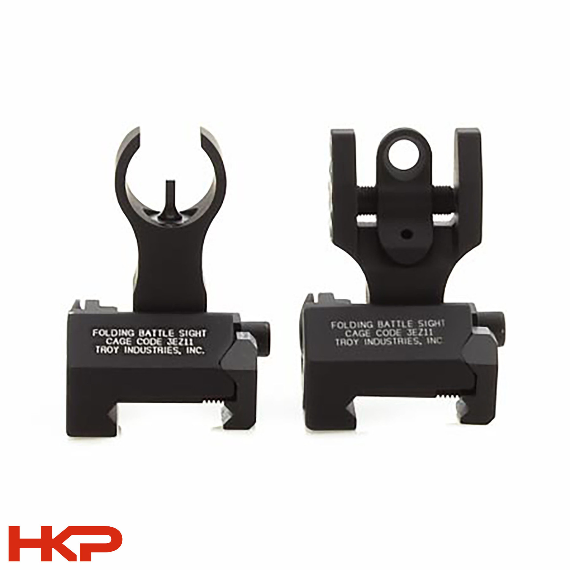 Troy Rear Battle Sight - Black