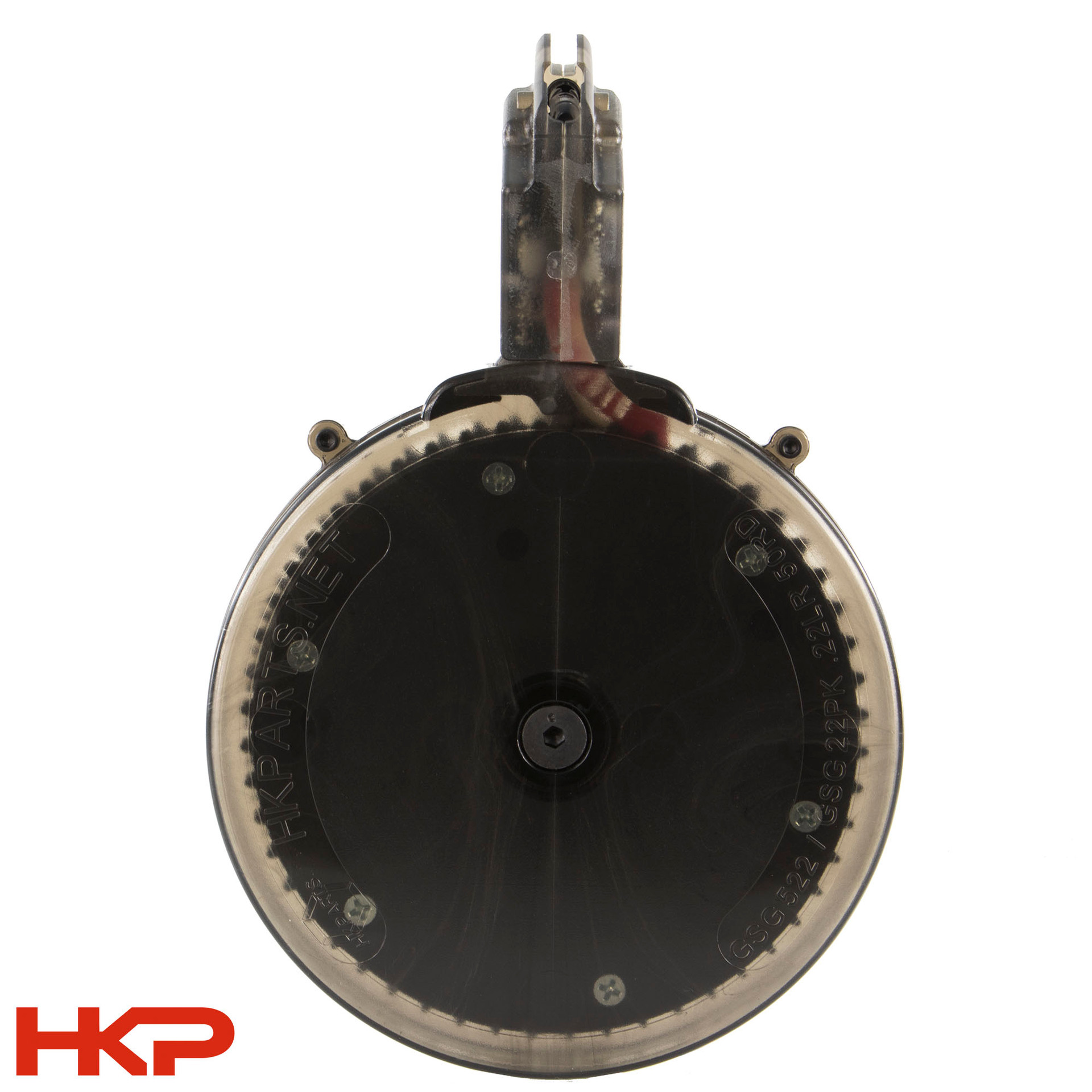 GSG-522, GSG-16 Drum Magazine - 50 Round - Translucent