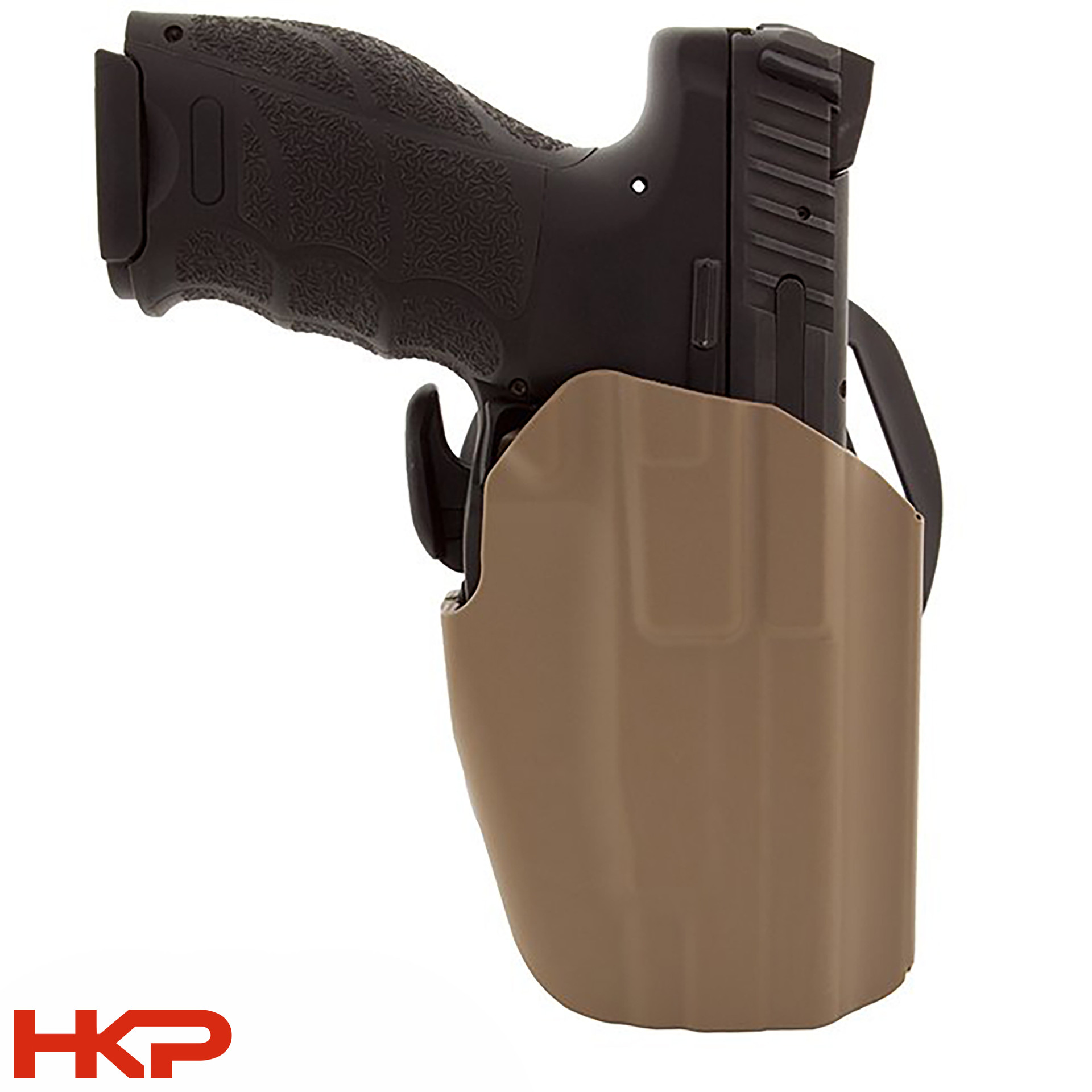 HK VP9/P30 Compact Holster - Paddle - RH - FDE