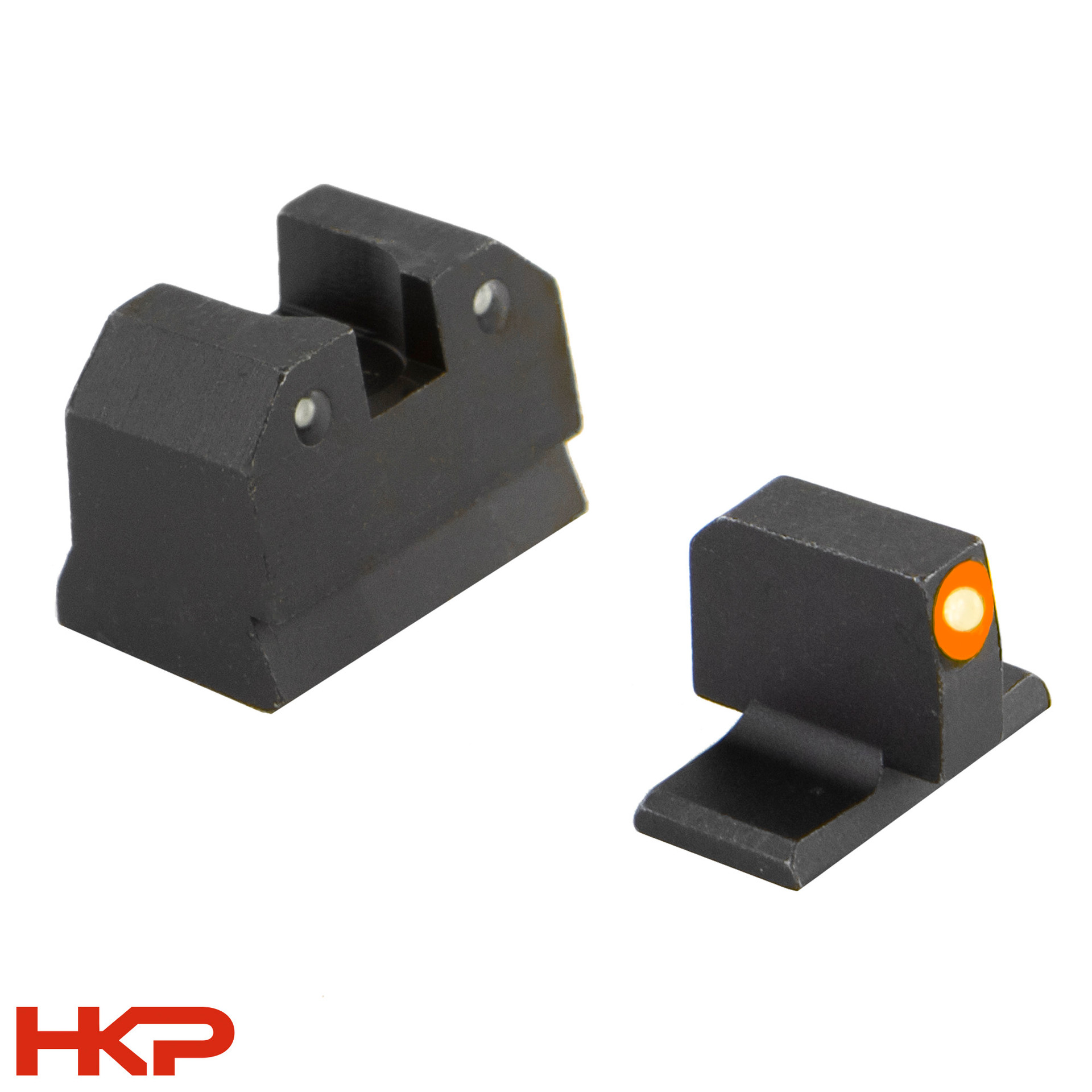 HK VP9 Night Sights - R3D - Suppressor Height - Orange