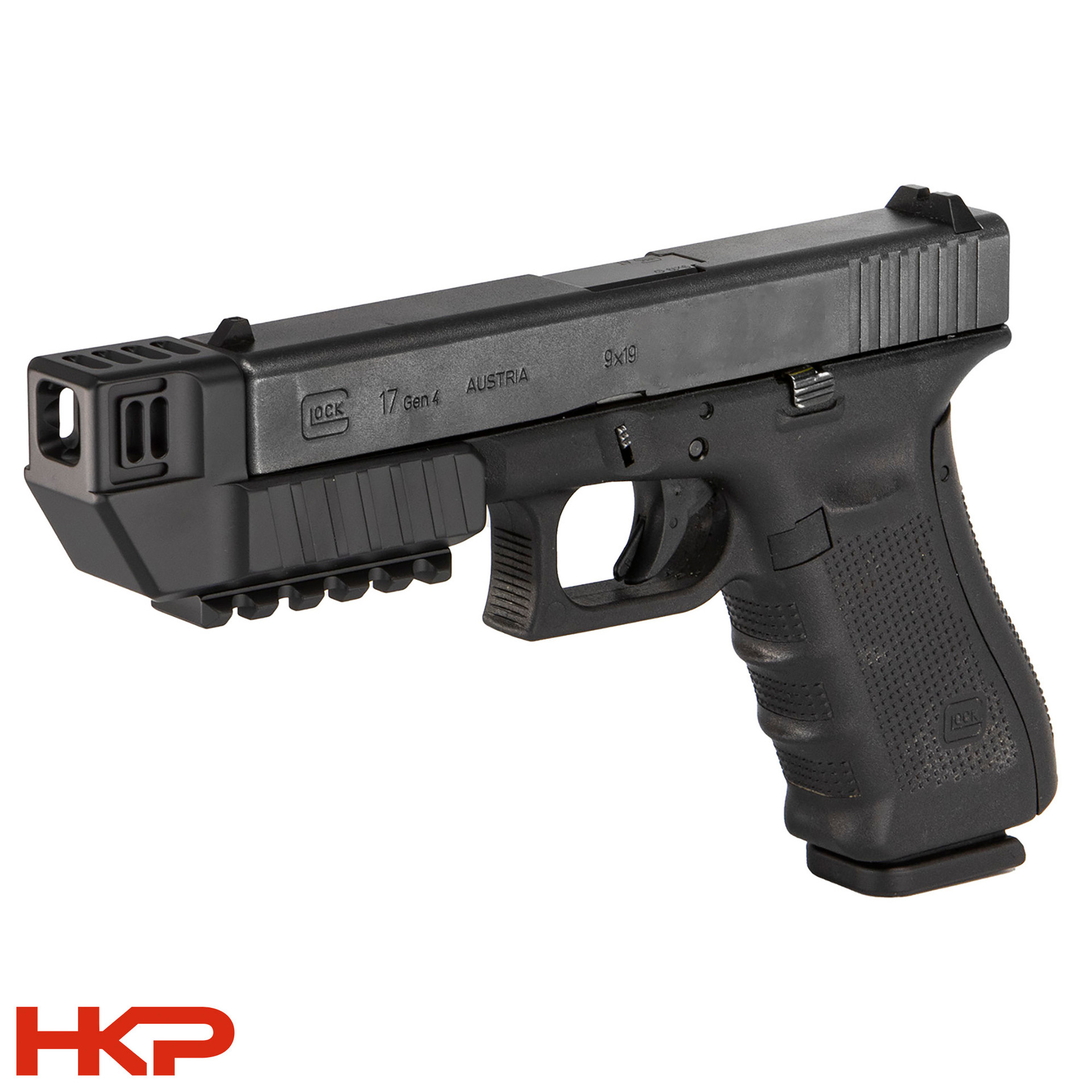 HKP Glock 17 Gen 4 Rail Mount Compensator