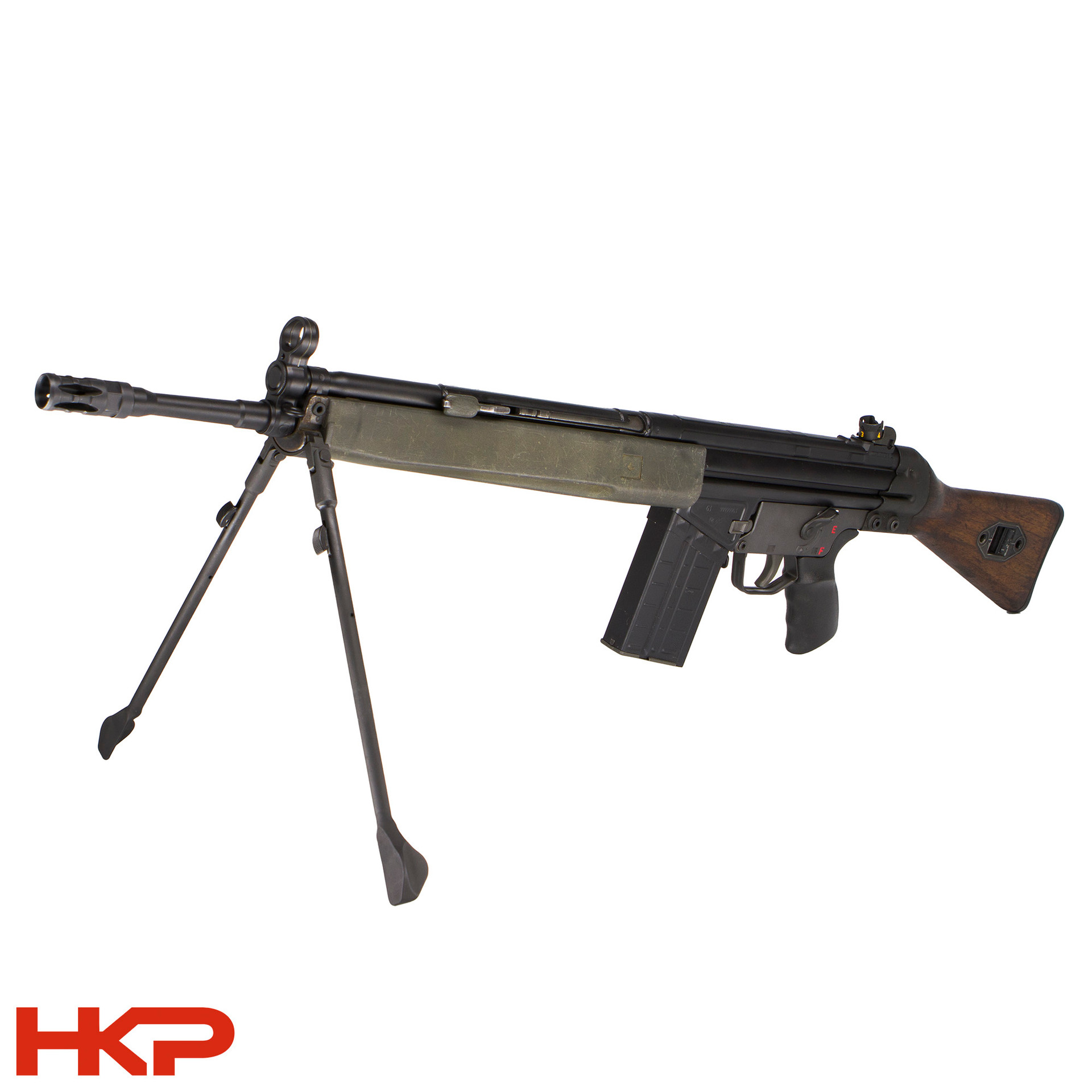 HK33, HK93, HK91, G3 Bipod - Folding - Steel