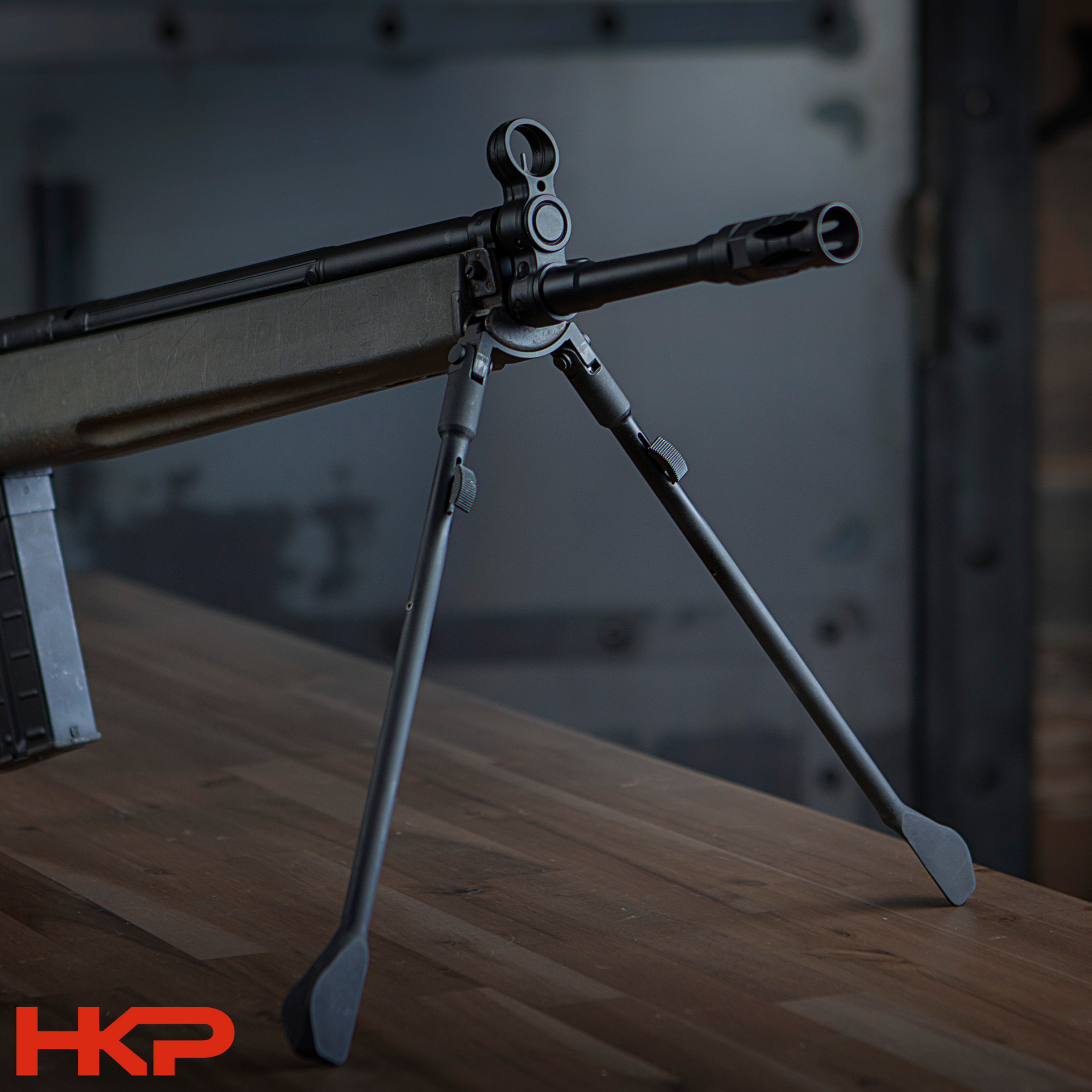 HK33, HK93, HK91, G3 Bipod - Folding - Steel