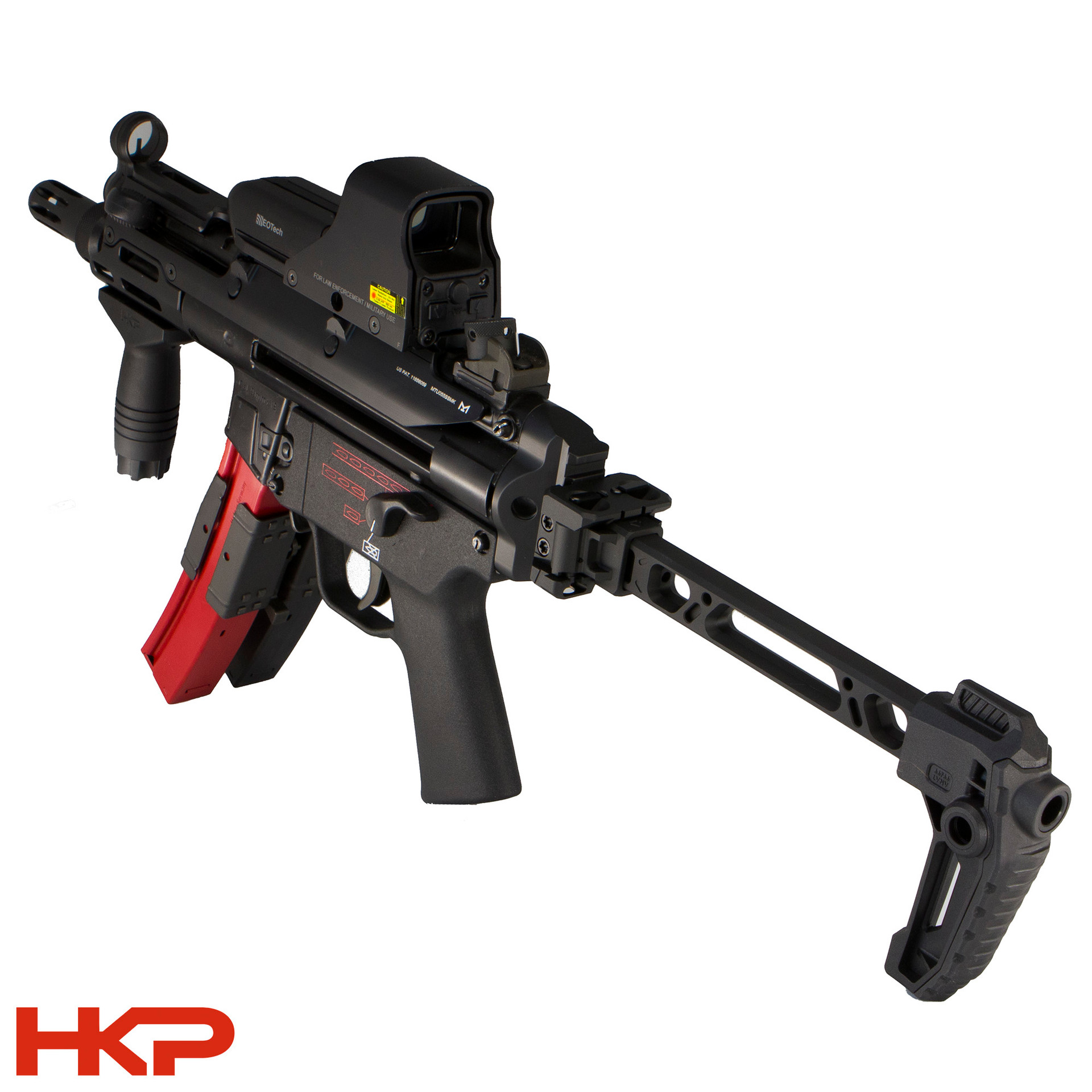 Strike Industries HK MP5K Dual Folding Stock with Adapter