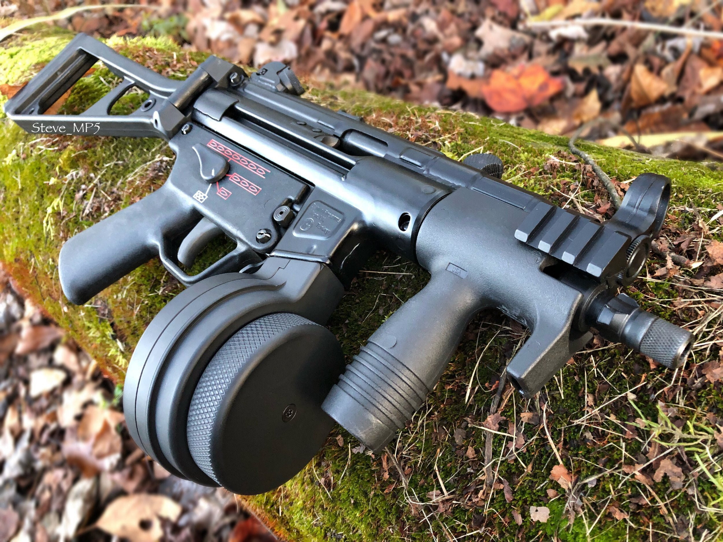 50 Round Drum - MP5, MP5K 9mm