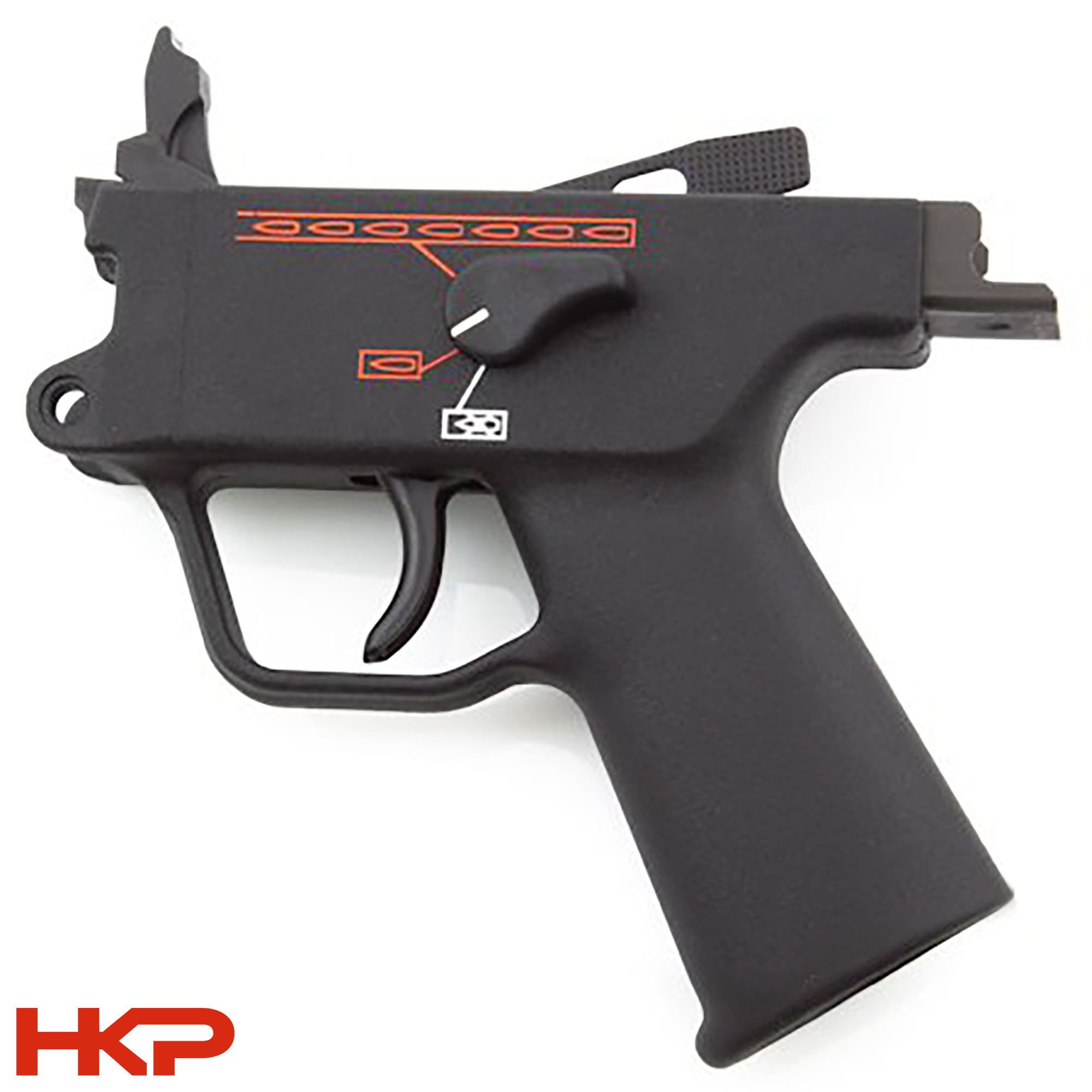 HK93,33,53 SEF Navy Style Trigger Group Full Auto - Push Pin