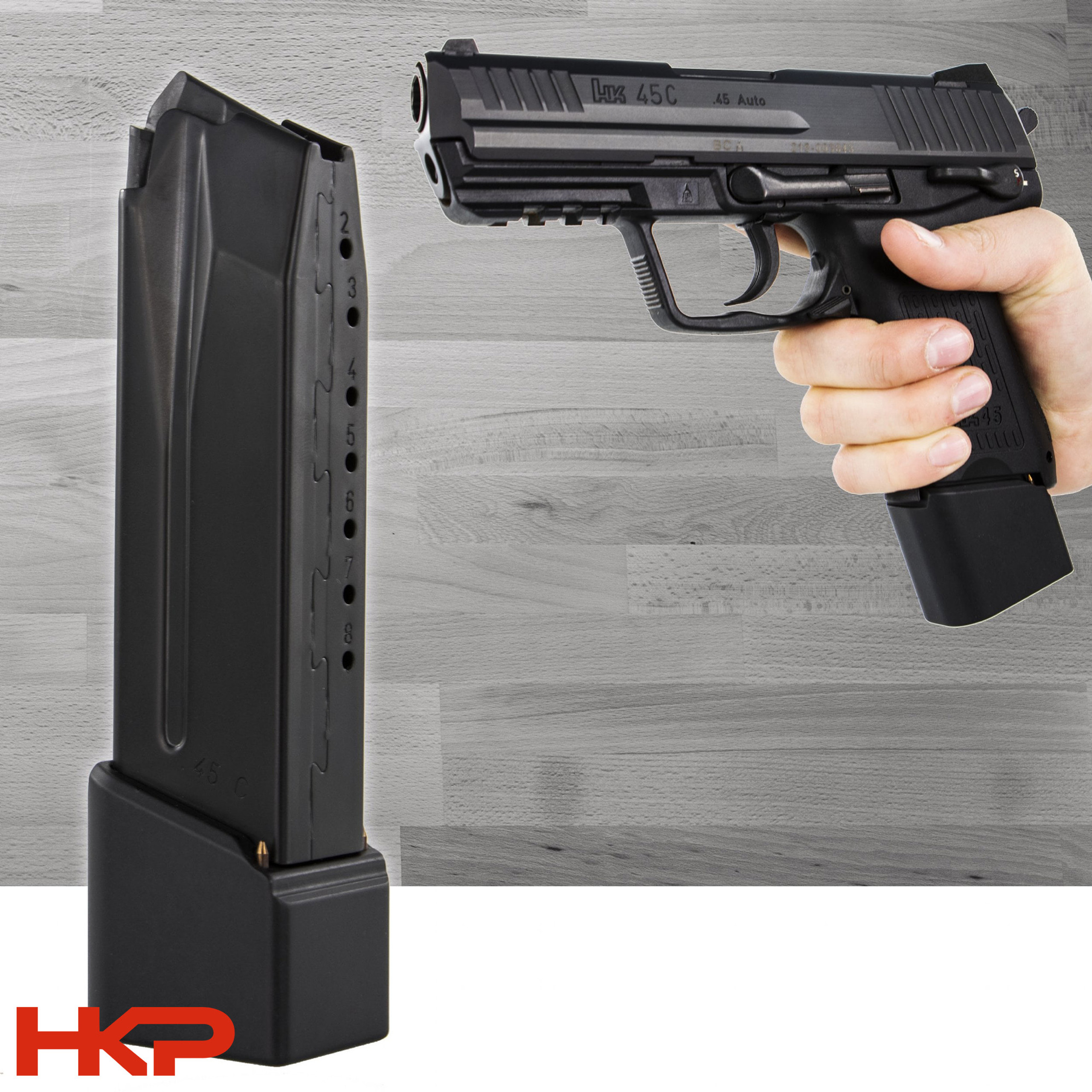 Pistol Parts - HK45 Series - HK45 Magazines/Extensions - HKPARTS