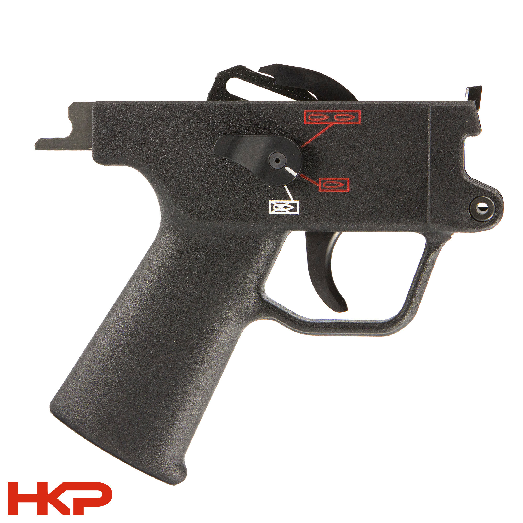 Franklin Armory BFSIII HK-C1/HKP MP5 Trigger Group – 2 Round Engraved Binary Housing - Clipped ...