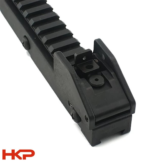 HK G36, SL8 Optic Mounting Rail with Iron Sights - Picatinny