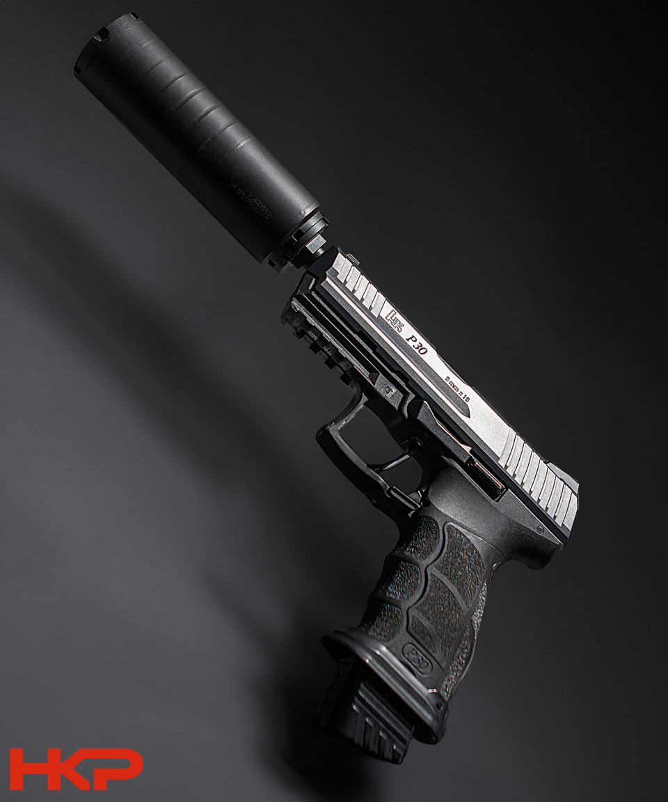 H&K P30/P30S 9mm Tactical Barrel - Threaded 13.5x1 LH