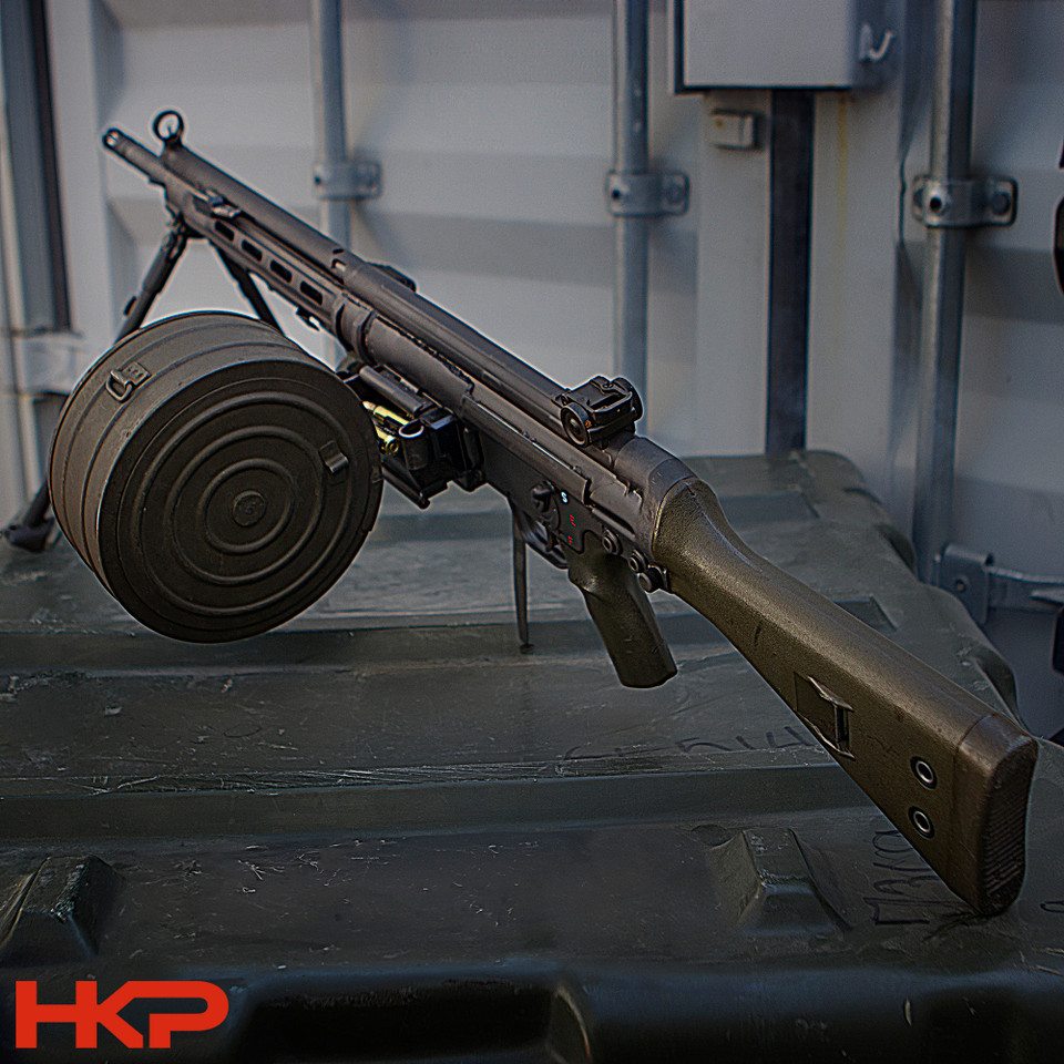HK21, FMP Drum Hanger & 100rd Drum