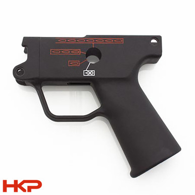 HK MP5K 40 - Trigger Housing - (0,1,3,F) - Clipped